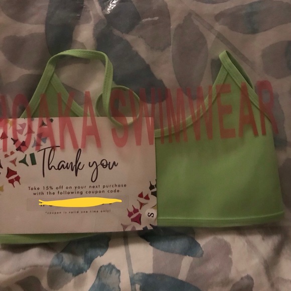 hoaka swimwear | Swim | Hoaka Neon Green Swimset | Poshmark